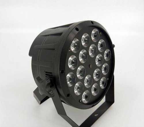 LED PAR 18x12w rgbw - световой прибор для заливки