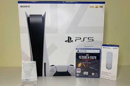 Новая Sony playstation 5, пульт, игра
