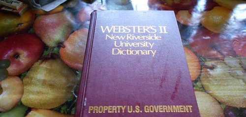 Словарь Вебстера большой английский и др.книги