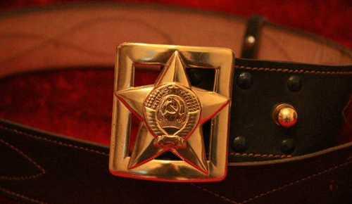 Военный генеральский ремень
