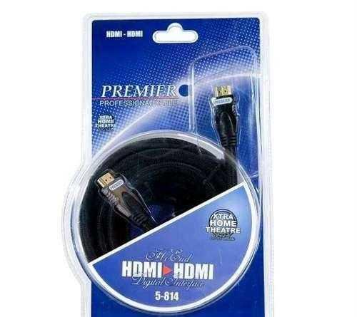 Кабель hdmi-hdmi Premier 5-814 10м. (Черный)