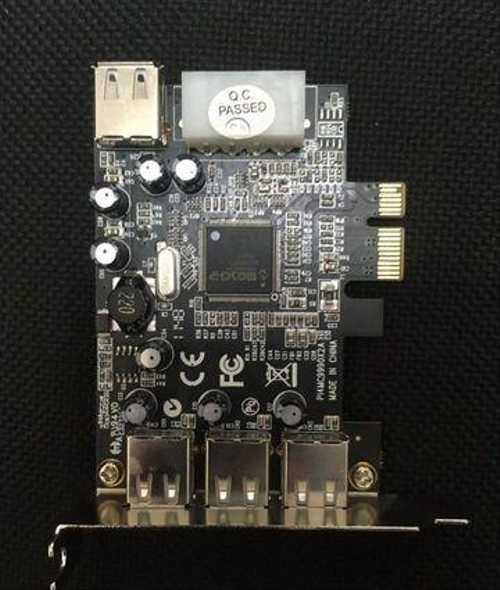 Контроллер PCI-E - 4xUSB