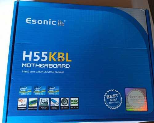 Esonic h55kbl схема подключения