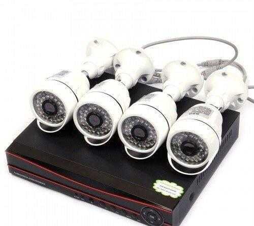 Комплект видеонаблюдения 4 камеры XPX K3904 1 MP