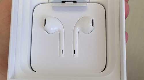 Наушники EarPods Lightning (оригинал) переходник в