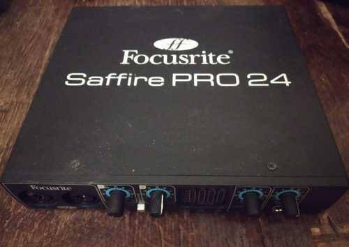 Звуковая карта focusrite saffire pro 24