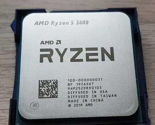 Процессор Ryzen 5 3600 + кулер
