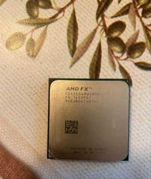 Комплект AMD FX 4300+мать asus M5A78L