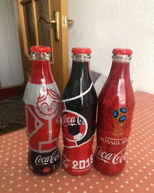 Коллекционные бутылки Coca-Cola