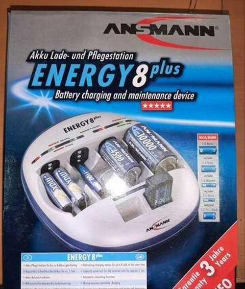 Зарядное устройство Ansmann Energy 8 plus