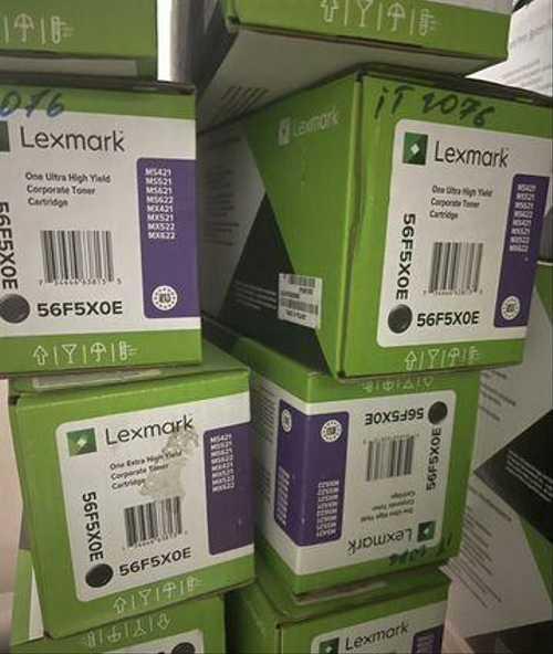 Картридж Lexmark 56F0XA0/56F5X00/56F5X0E