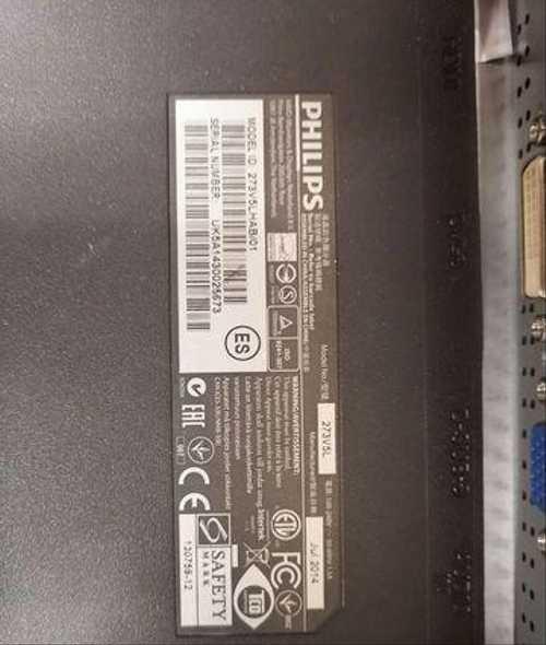 Монитор Philips 27