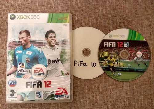 Fifa 10+ fifa 12 для Xbox 360 (не лицензия)