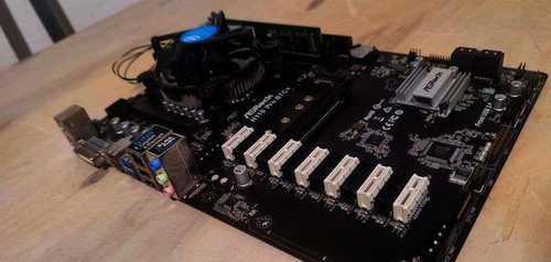 Asrock H110 PRO BTC+ (Платформа в сборе)