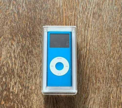 Плеер iPod nano 4gb голубой