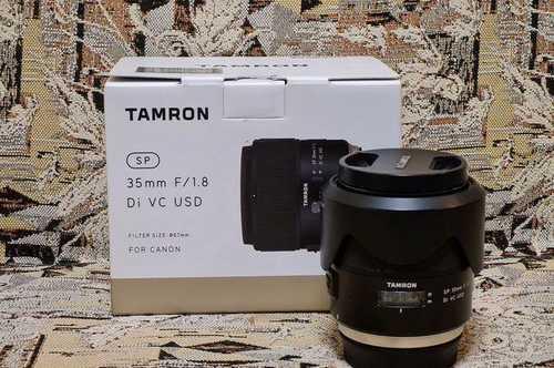 Tamron AF SP 35/1.8 Di VC USD для Canon EF