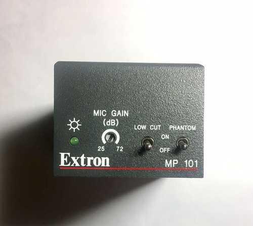 Микрофонный усилитель Extron MP 101 Москва | Festima.Ru (314800329)