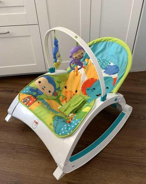 Шезлонг кресло Тропический лес Fisher Price