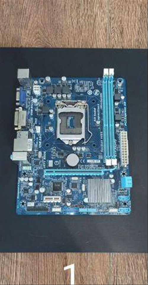 Материнская плата Gigabyte GA-H61M материнка