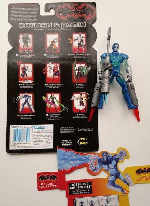 Batman, Mr. Freeze. Hasbro Kenner 1997г