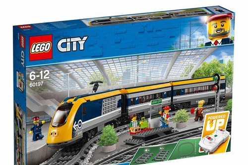 Lego City 60197 Пассажирский поезд Новый