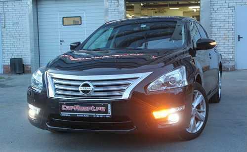 Дхо в поворотники Nissan Teana J33