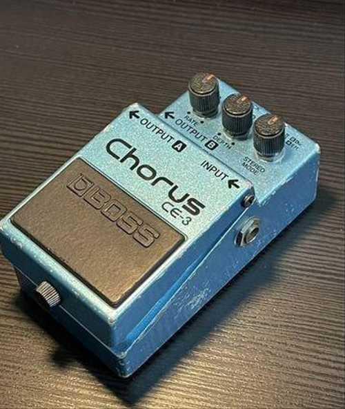 Педаль эффектов хорус (chorus) Boss CE-3 Made in J