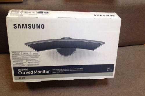 Изогнутый монитор Samsung Curved LC24F390fhixru