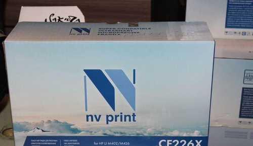 Картриджи nv print CF-226X под заправку