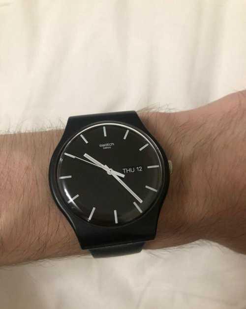 Часы Swatch mono black