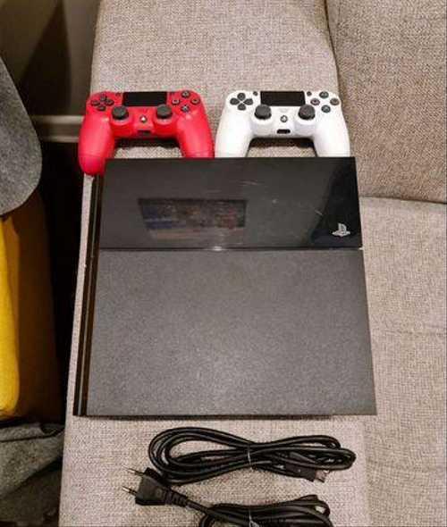 Sony Playstation 4 Fat 1Tb+2 геймпада