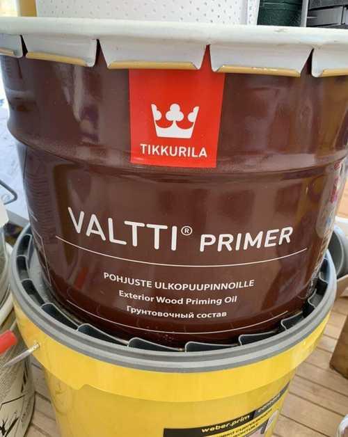 Грунтовка Valtti primer Tikkurila