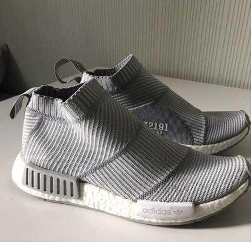 Кроссовки Adidas NMD CS1 City Sock Primeknit White