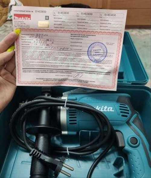 Дрель makita hp 2630 (перфоратор, ударная дрель)