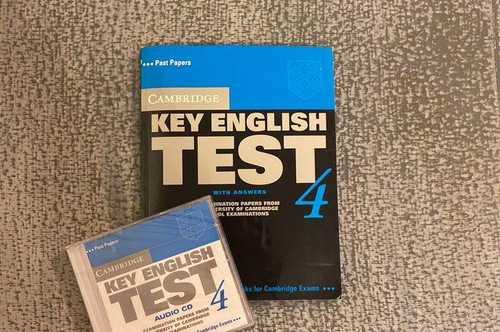 Cambridge key English новая с запечатанным диском
