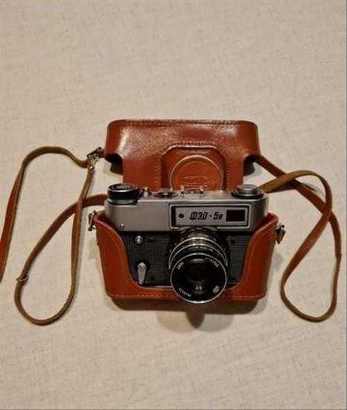 Плёночный фотоаппарат фед 5В СССР