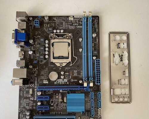 Связка Asus B75M-A s1155/Xeon 1230v2(i7-3770)