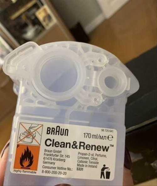 Картридж очищающий для бритвы Braun, новый