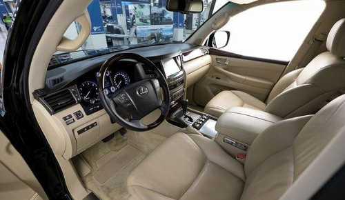 Кожаный салон сиденья Lexus LX 570