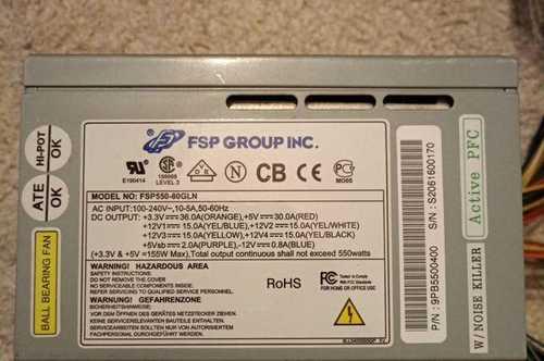 Fsp850 80gln rev 1 схема