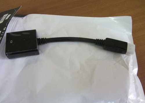 Кабель DisplayPort DP(M) - DVI(F) 0.15м. Adapter