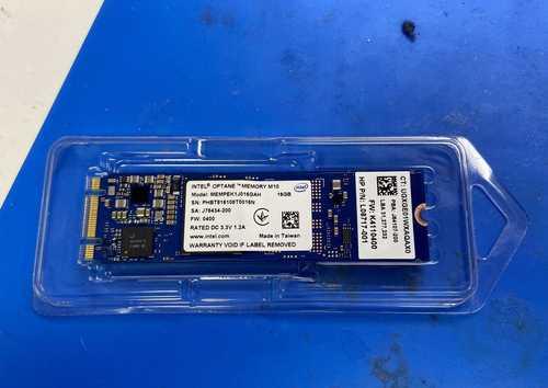 SSD накопитель intel Optane 16gb