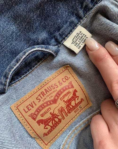 Джинсовая куртка Levis джинсовка