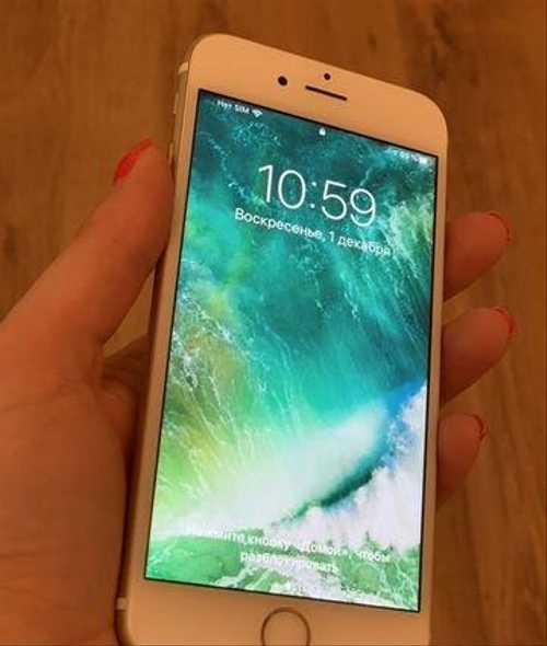 iPhone 6s gold, 64 гб