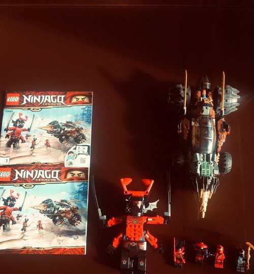 Lego Ninjago Земляной бур Коула 70669