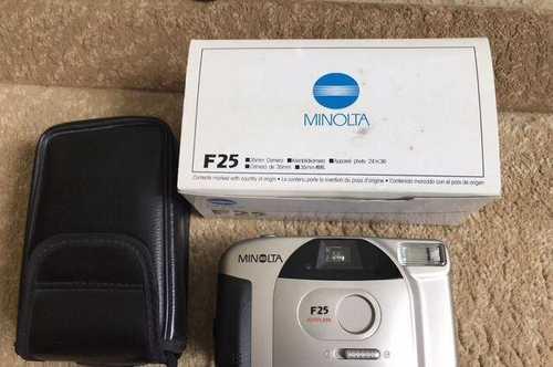 Плёночный фотоаппарат Minolta f25