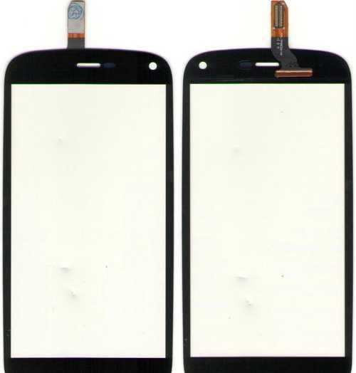 Дисплей Fly IQ4410 + тачскрин (черный) ориг