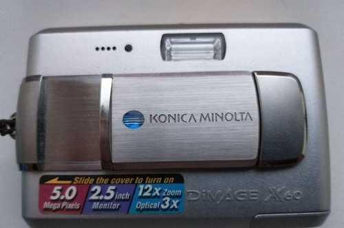 Фотокамера Konica Minolta Dimage X60