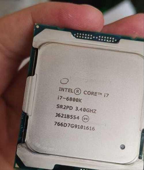 Процессор intel core i7 6800к