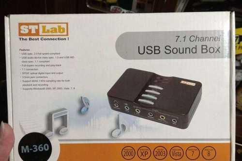 Звуковая карта ST Lab M-360 7.1 Channel USB 2.0